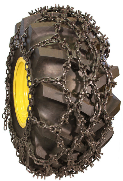 28L-26 5/8 Double Net Skidder Chain – Tire Chains by TireChainsRequired.com