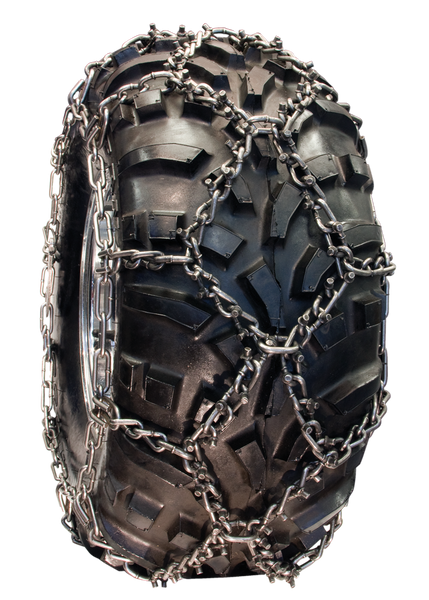 25x11x12 ATV Studded Diamond Tire Chain – Tire Chains by ...