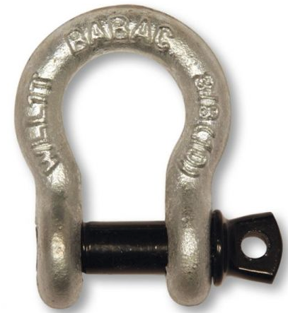 650B-10PK 1/2" Load Rated Shackles 10 Pack – Tire Chains by ...